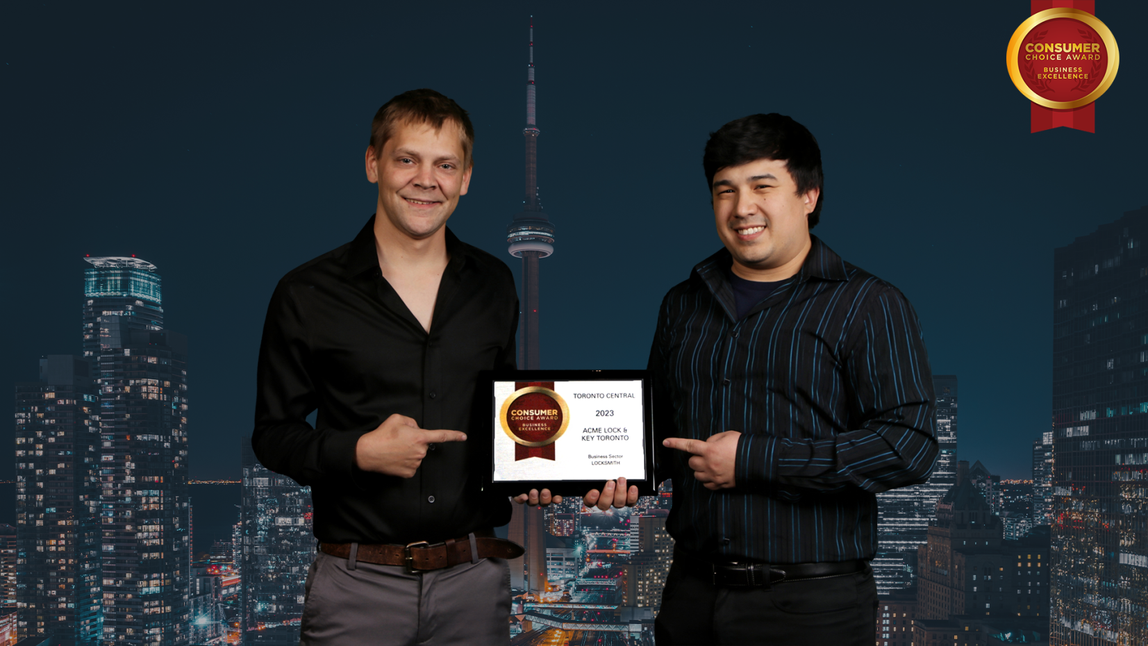 Acme Lock & Key Toronto – Consumer Choice Award