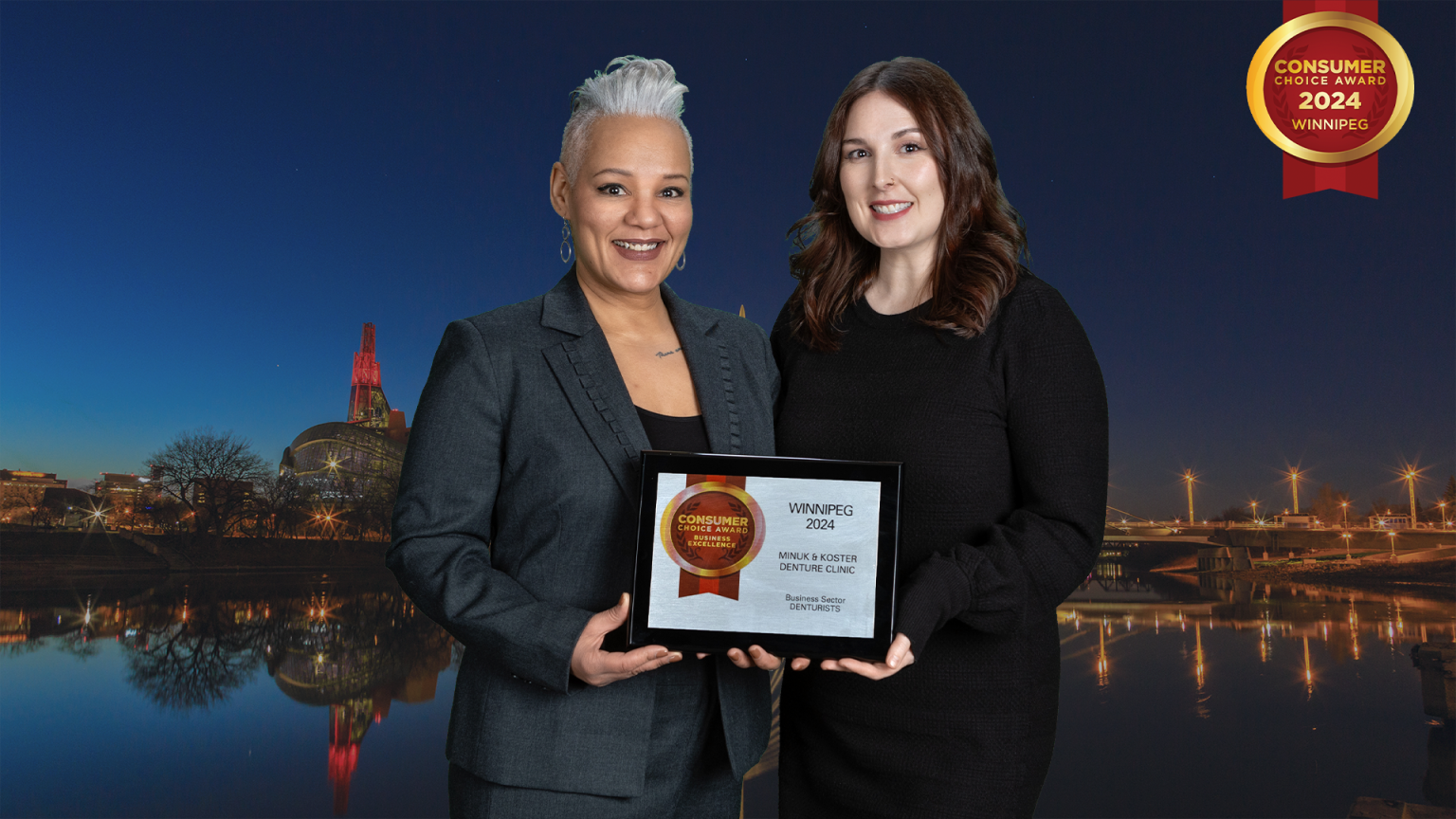 Minuk & Koster Denture Clinic – Consumer Choice Award