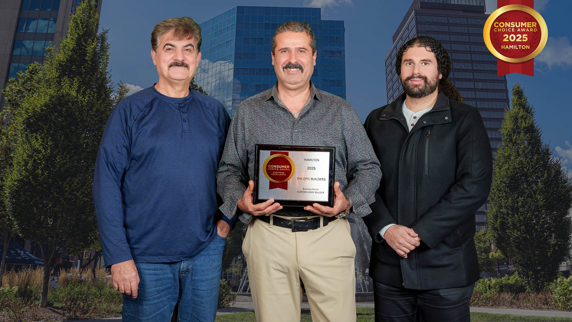 The Epic Builders – Consumer Choice Award